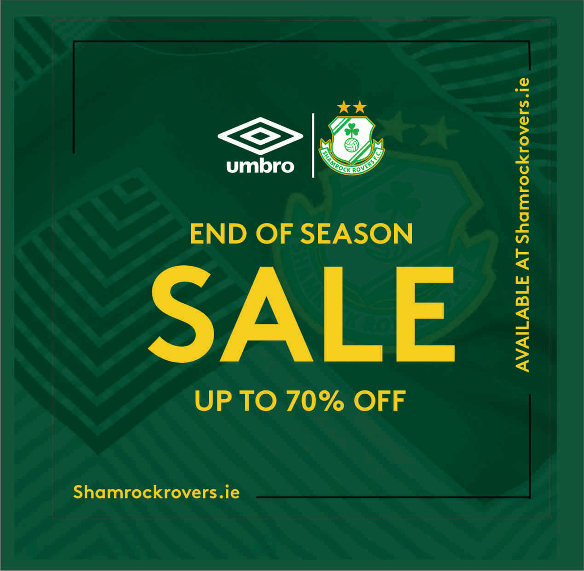 2022/2023 Umbro Clearance Sale – Shamrock Rovers FC